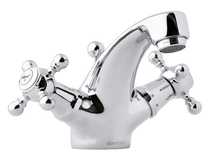 Tradition Chrome Basin Mixer with pop up waste [https://damixa.com]