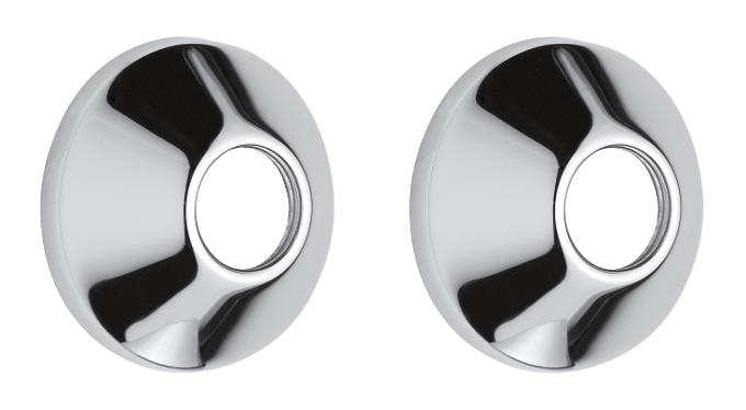 Douche Toebehoren Chromé Rosaces 3/4" (kit) [https://damixa.nl]