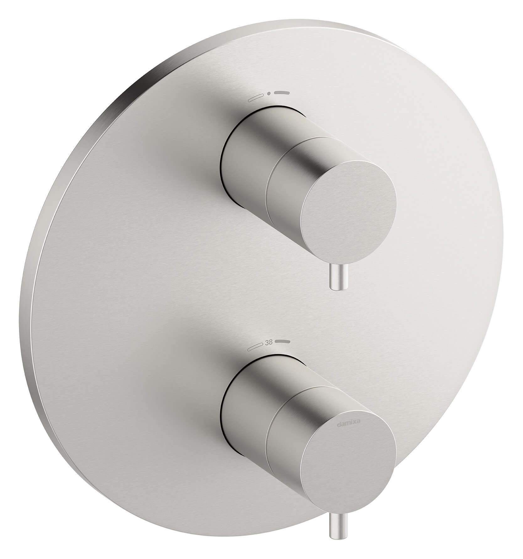 Inbouw Acier PVD Set de finition mural thermostatique [https://damixa.nl]