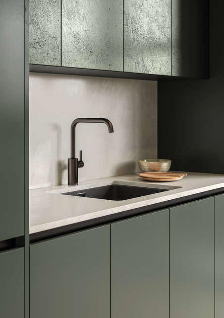 Silhouet Graphite Grey PVD Kitchen Mixer [https://damixa.com]